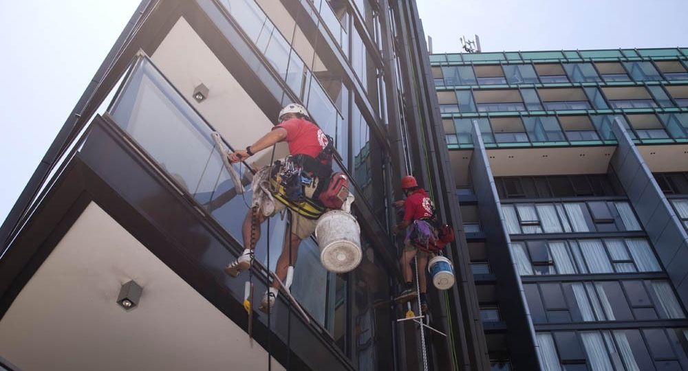 Rope Access Cleaning: How to Clean Windows on Tall Buildings ...
